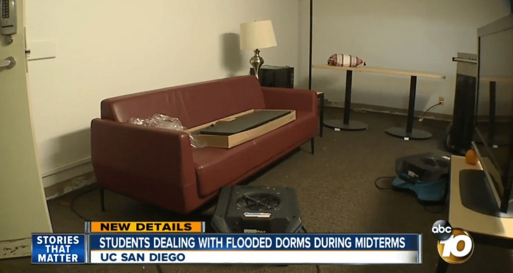 Smart Dry Restoration Helps Clean Flooded Dorms After Storm